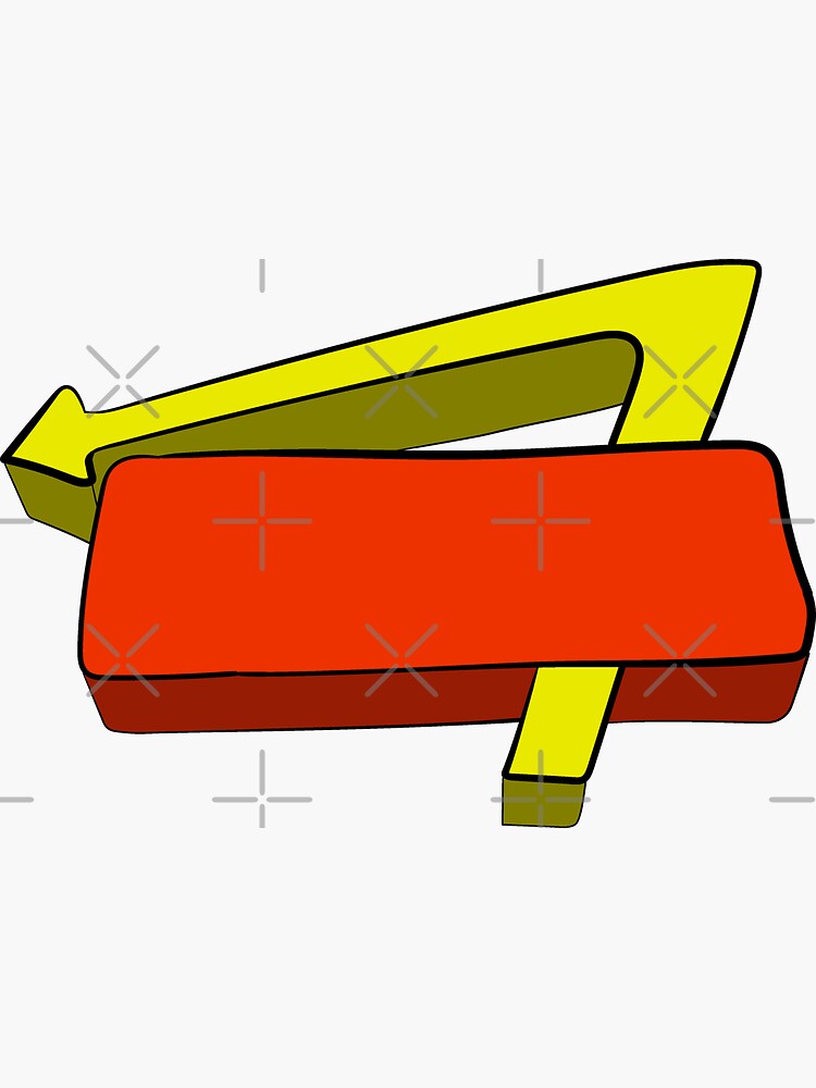 "In-N-Out Sign" Sticker for Sale by josieladle | Redbubble