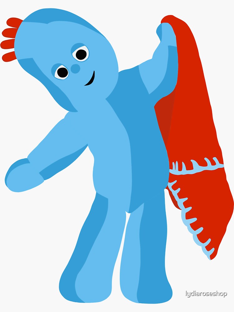 "Iggle Piggle - Simple Design" Sticker for Sale by lydiaroseshop ...