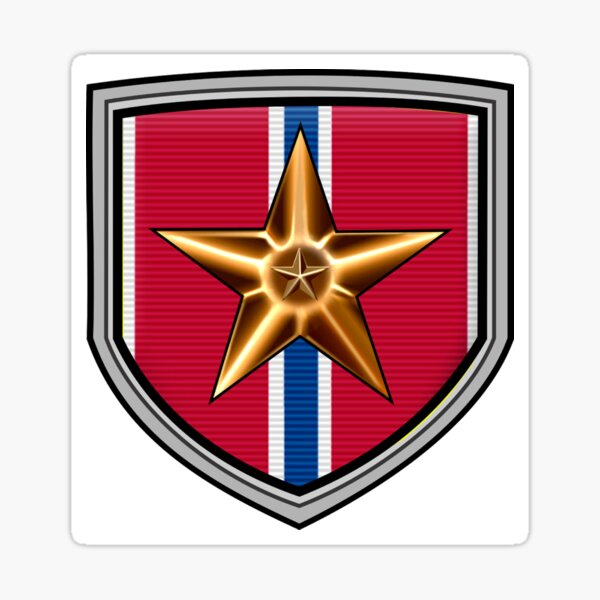 "Corps Bronze Star Medal Sticker" Sticker for Sale by MilitaryPlus ...