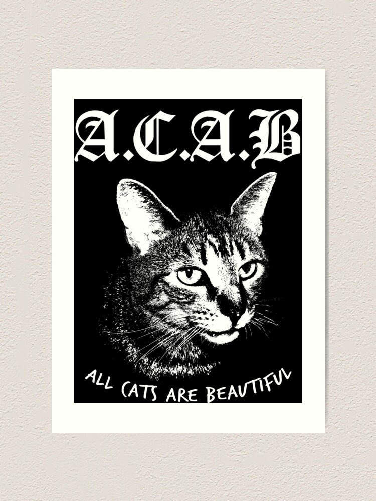 "ACAB. " Art Print for Sale by Retromingent | Redbubble