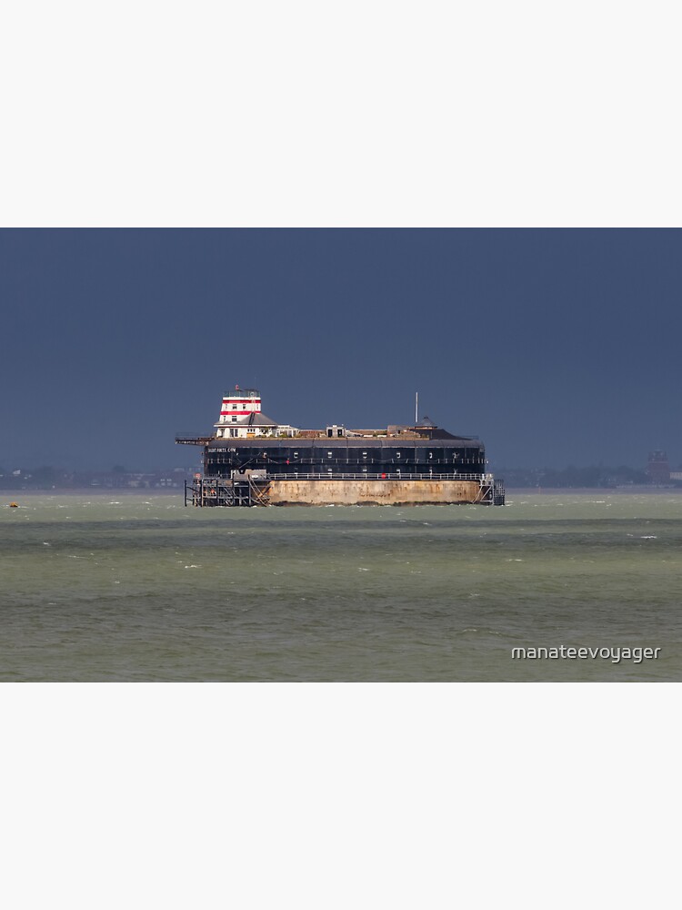"No Man's Land Fort The Solent Hampshire" Sticker by manateevoyager ...