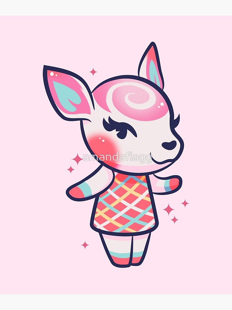 "Diana ACNL" Poster for Sale by amandaflagg | Redbubble