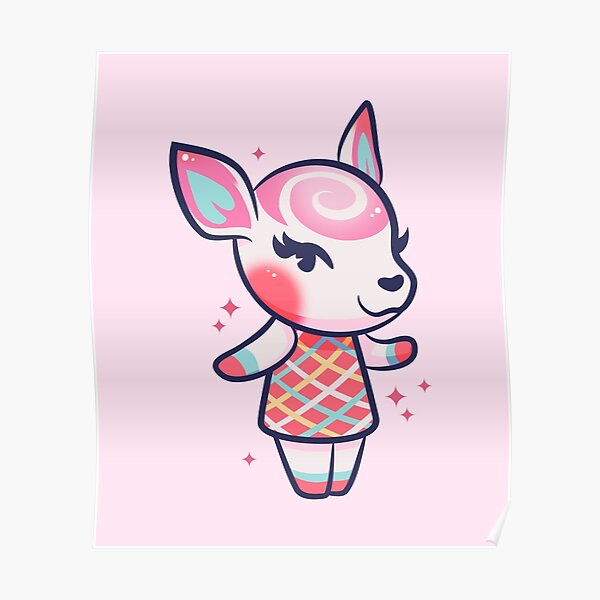 "Diana ACNL" Poster for Sale by amandaflagg | Redbubble