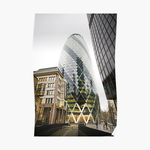 The Gherkin Posters | Redbubble