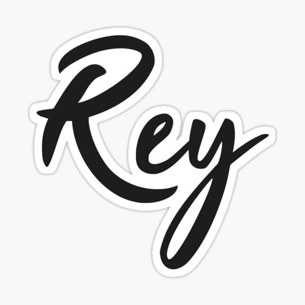 "Rey " Sticker for Sale by JackCurtis1991 | Redbubble
