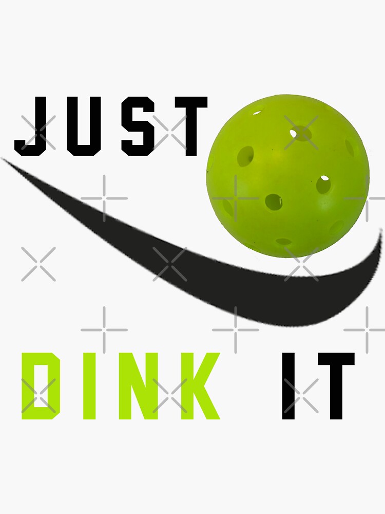 "Just Dink It Pickleball Gear" Sticker for Sale by rbctees | Redbubble