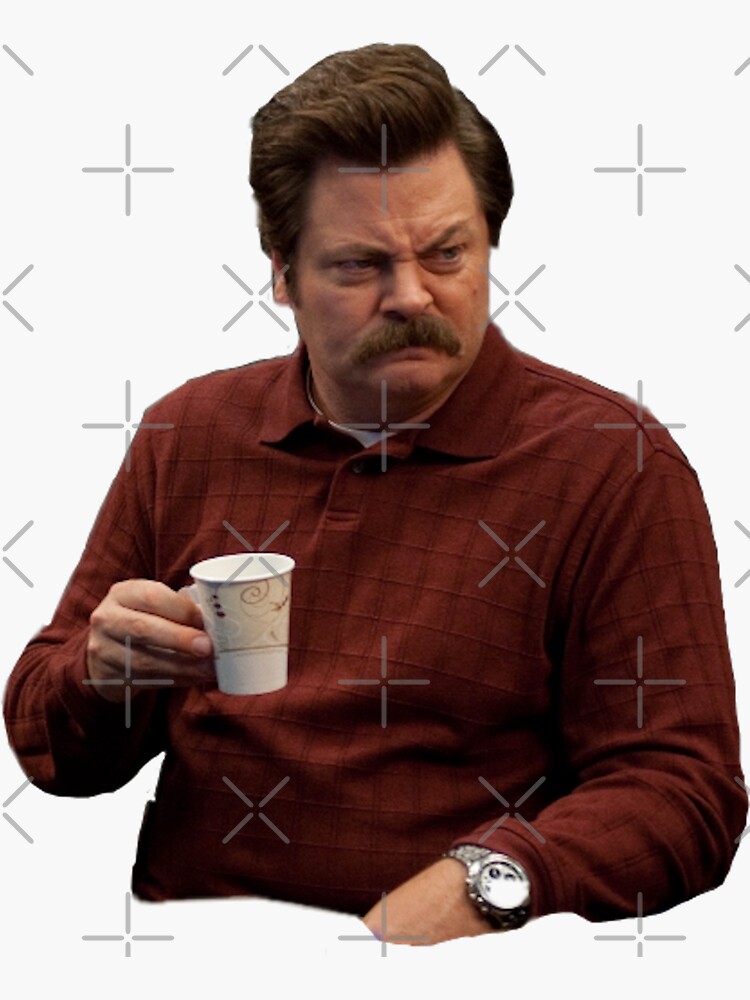 "Ron" Sticker for Sale by jennagardnerr | Redbubble