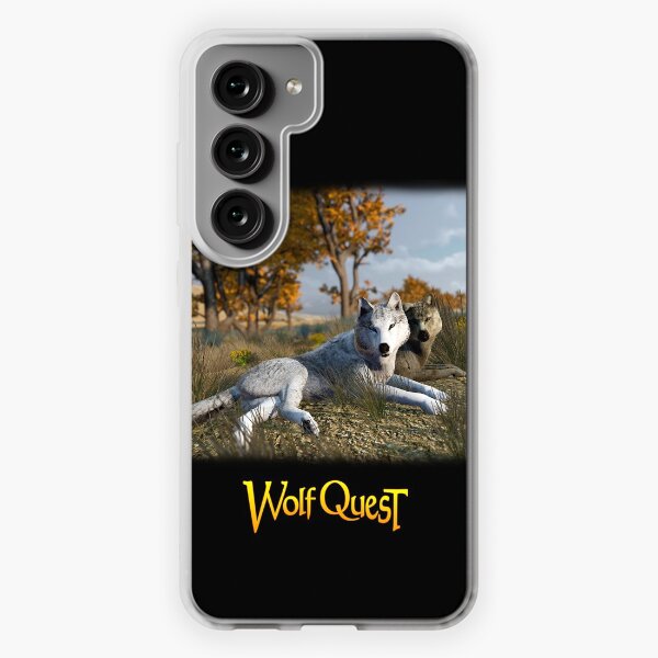 "Wolves in Autumn" Samsung Galaxy Phone Case for Sale by WolfQuest ...