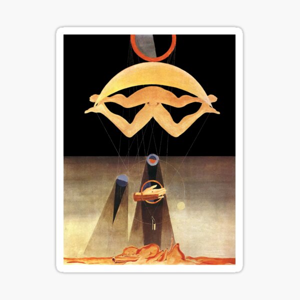 "Of This Men Shall Know Nothing" Sticker by Vintage-Artwork | Redbubble