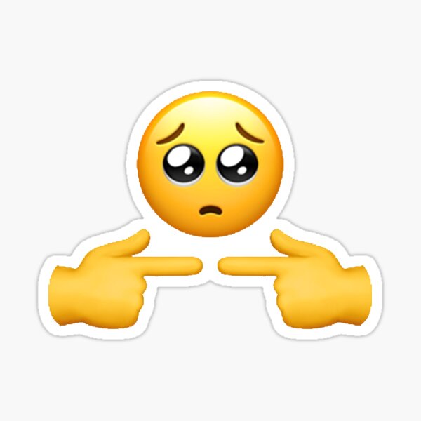 "SHY TIK TOK MEME STICKER " Sticker for Sale by owengarcia22 | Redbubble