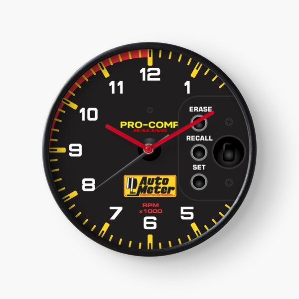 Reloj «Auto Meter Gauge tachometer dashboard speedometer pro-comp» de ...