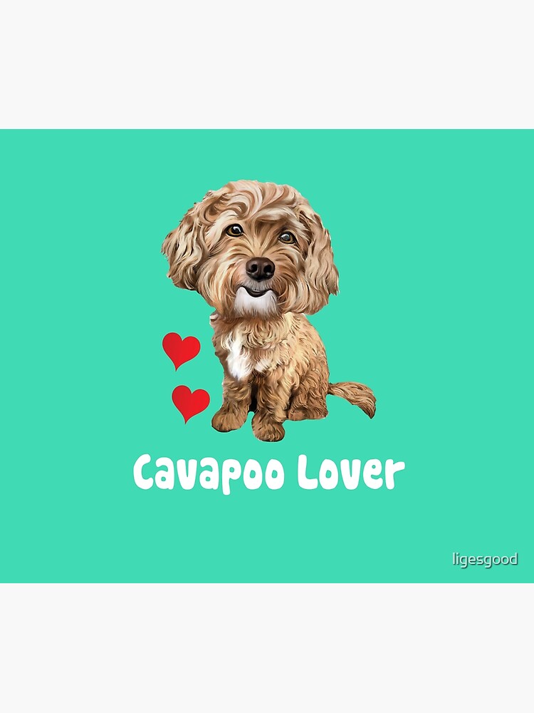 "Cavapoo Lover" Throw Blanket by ligesgood | Redbubble