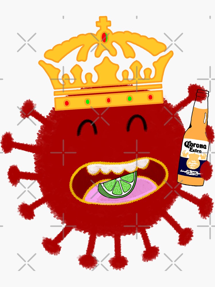 "Happy Coronavirus" Sticker for Sale by bentopolis | Redbubble