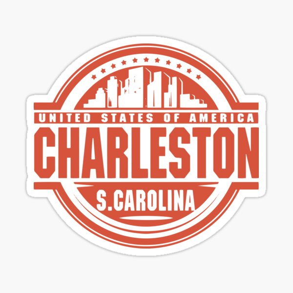 "Charleston, South Carolina" Sticker for Sale by studio838 | Redbubble