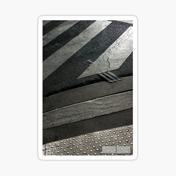 "Paving I" Sticker for Sale by marcoserrot | Redbubble