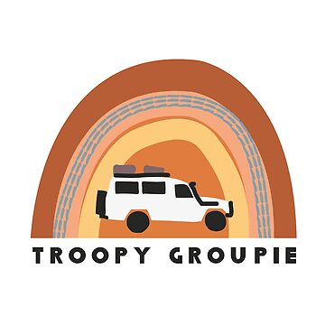 "Troopy Groupie" Sticker for Sale by troopygear | Redbubble