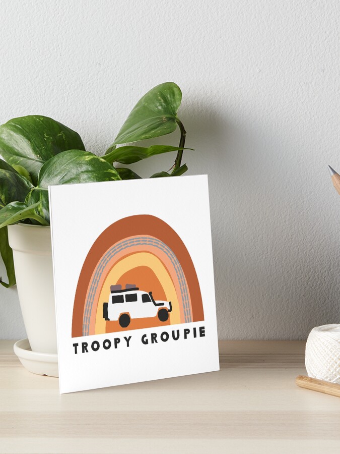 "Troopy Groupie" Art Board Print for Sale by troopygear | Redbubble