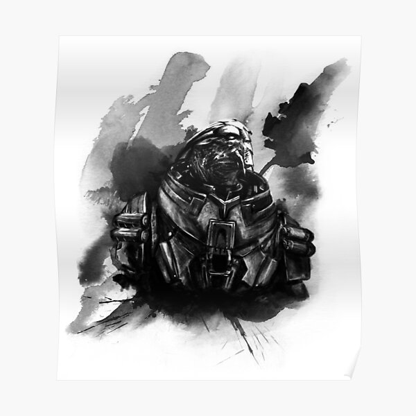 "Forgive the insubordination [Garrus Fanart]" Poster by Bandit-Tech ...