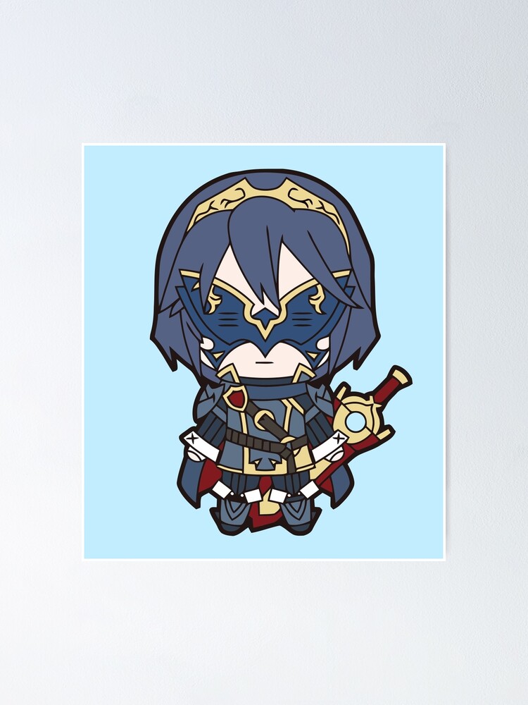 "Marth Chibi" Poster for Sale by Chibify | Redbubble