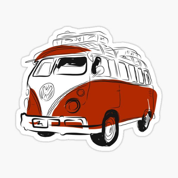 Volkswagen Stickers | Redbubble