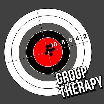 "Group Therapy" Sticker for Sale by bakerandness | Redbubble
