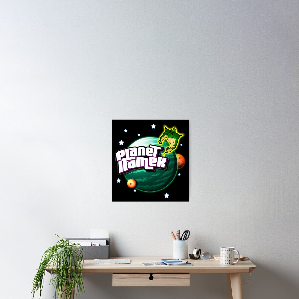 "Planet Namek (Stars)" Poster by BuckRogers | Redbubble