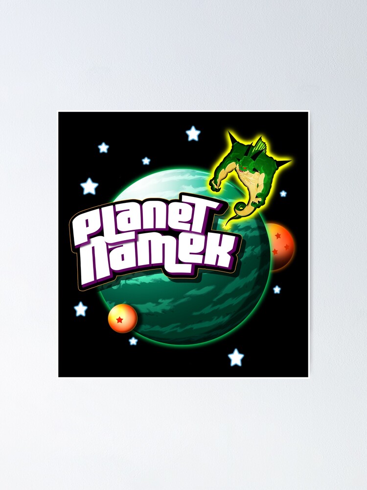 "Planet Namek (Stars)" Poster by BuckRogers | Redbubble