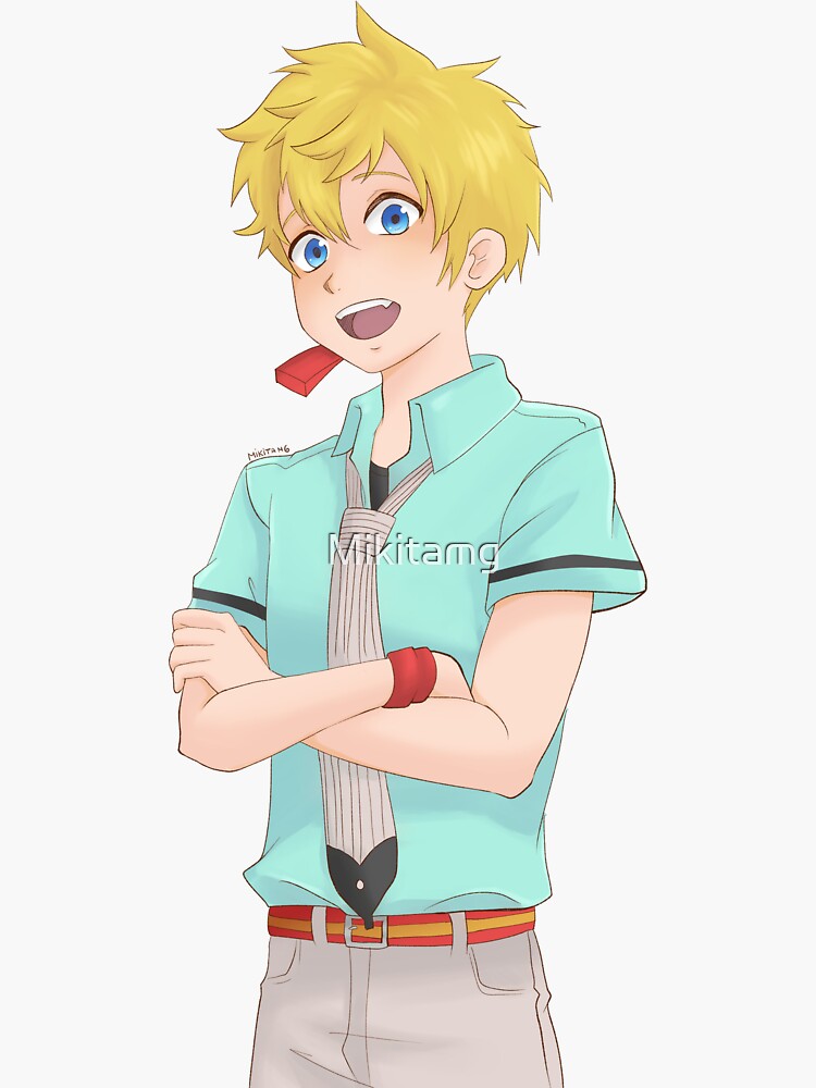 "Minamoto Kou" Sticker for Sale by Mikitamg | Redbubble