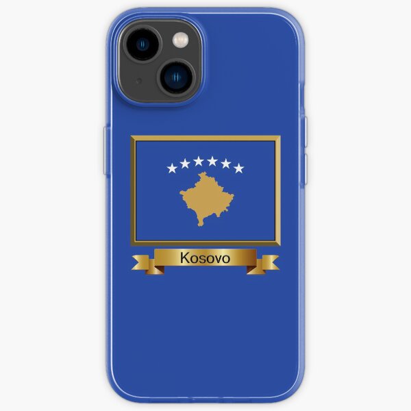 "Kosovo Flag Stickers, Gifts and other Products - Named" iPhone Case for Sale by mpodger | Redbubble