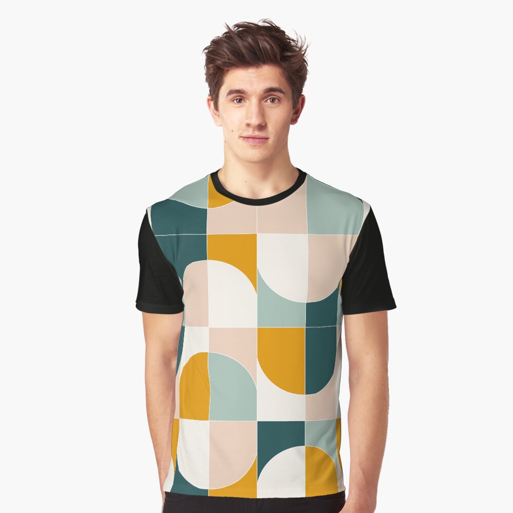 "Bold Geo Tiles 01" Shower Curtain for Sale by designdn | Redbubble