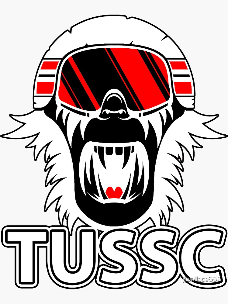 "Yeti Logo " Sticker by jjwallace666 | Redbubble