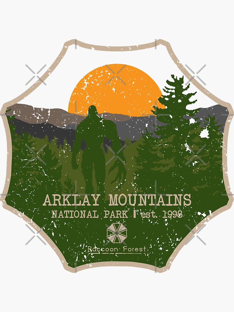 "Arklay Mountains National Park" Sticker for Sale by CCCDesign | Redbubble