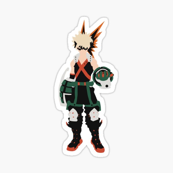 "My Hero Academia Katsuki Bakugo" Sticker for Sale by softwhimsy ...