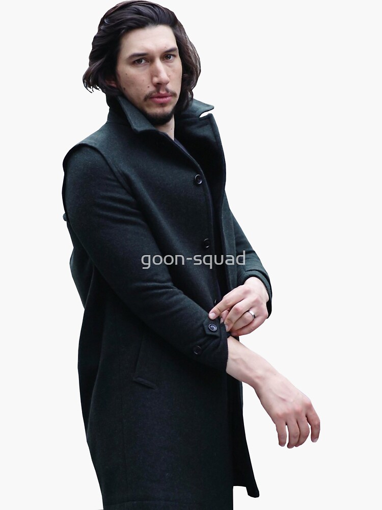 "Adam Driver Photoshoot Cutout Edit" Sticker for Sale by goon-squad ...