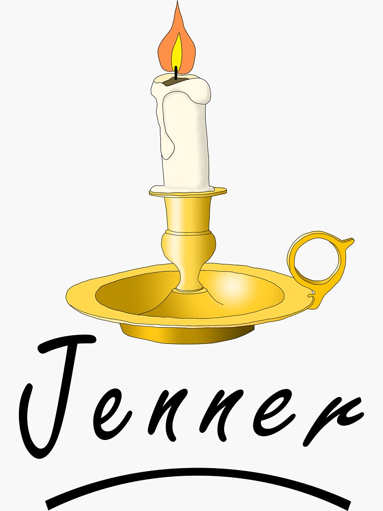 "Candle Jenner" Sticker for Sale by YoursMine | Redbubble