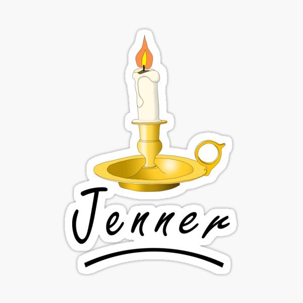 "Candle Jenner" Sticker for Sale by YoursMine | Redbubble