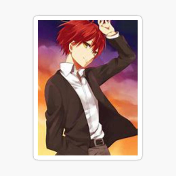 "Karma Akabane (assasination classroom)" Sticker by Volrix | Redbubble