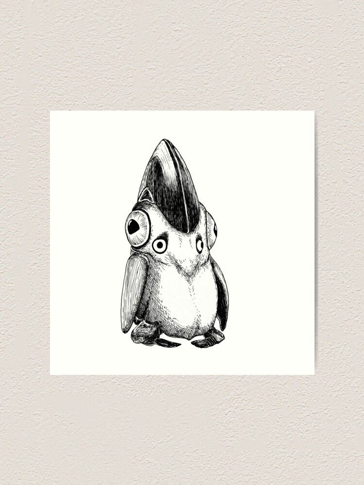 "Pengwing - Subnautica" Art Print for Sale by Drawlander | Redbubble