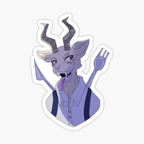 "Melon Beastars" Sticker for Sale by Tornbugs | Redbubble