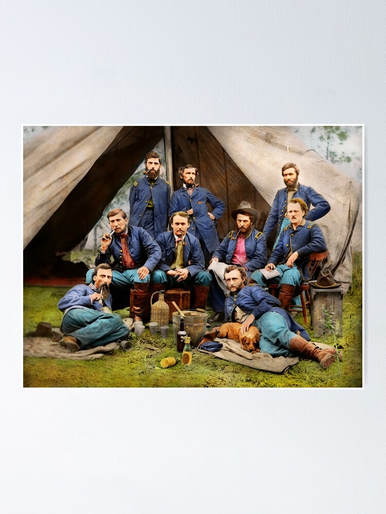 "Civil War - The young George Armstrong Custer 1862" Poster for Sale by ...