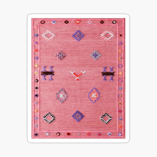 "Pink Oriental Traditional Moroccan Style" Sticker for Sale by ...
