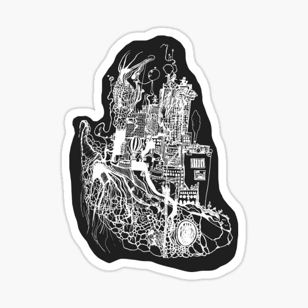 "freaky stickers sketch " Sticker for Sale by artkoala | Redbubble