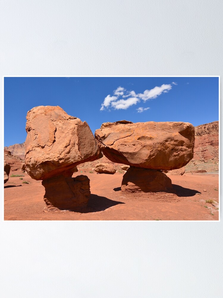 "Cliff Dwellers at Vermillion Cliffs Monument in Arizona, USA" Poster ...