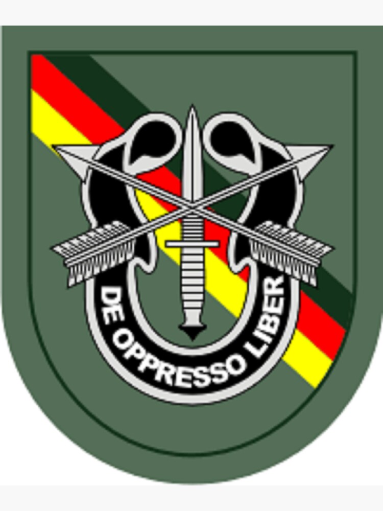 "US Army 10th Special Forces Group (1968 – 1983) " Sticker for Sale by ...