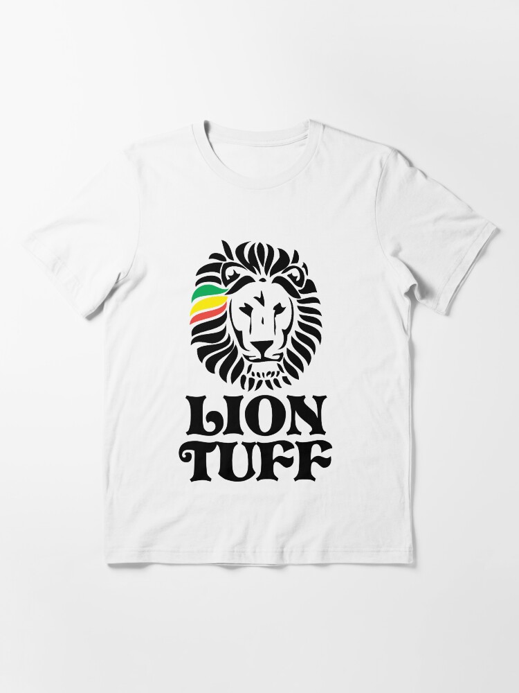 "Lion Tuff STK BLK" T-shirt for Sale by LionTuff79 | Redbubble | lion ...