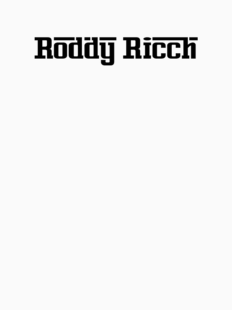 "Roddy Ricch Logo" T-shirt for Sale by ConnorHero | Redbubble | roddy ...