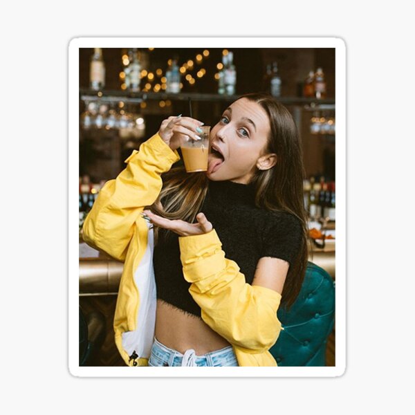 "Emma Chamberlain " Sticker for Sale by anniemp202 | Redbubble