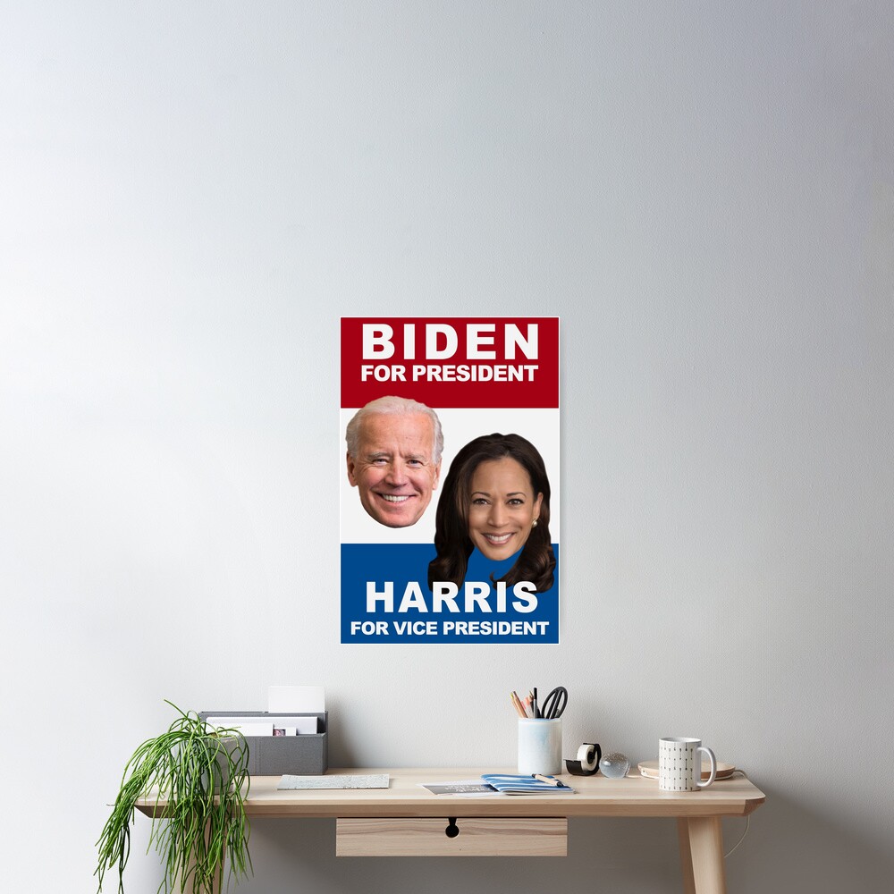 "Vote Biden Harris 2020 Election " Poster for Sale by CandidateGear ...