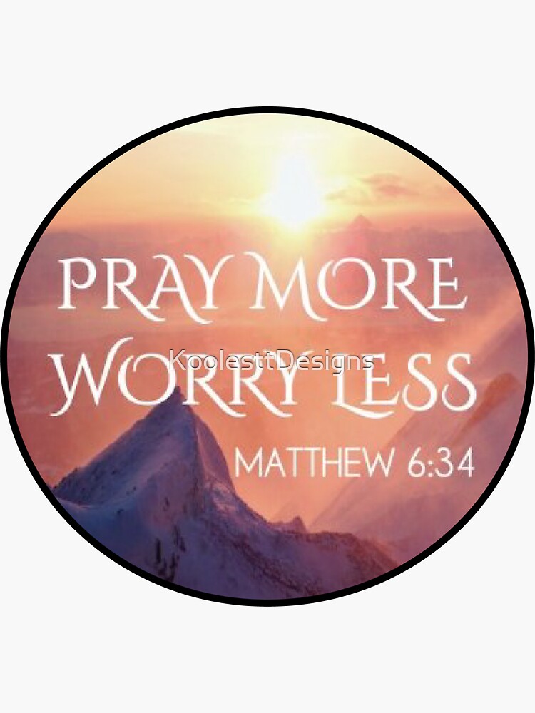 "Bible Verse Circle" Sticker by GodsHome | Redbubble