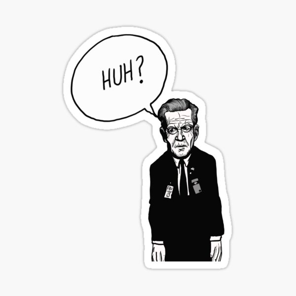 "Agent Gordon Cole" Sticker for Sale by ryanbudgie | Redbubble